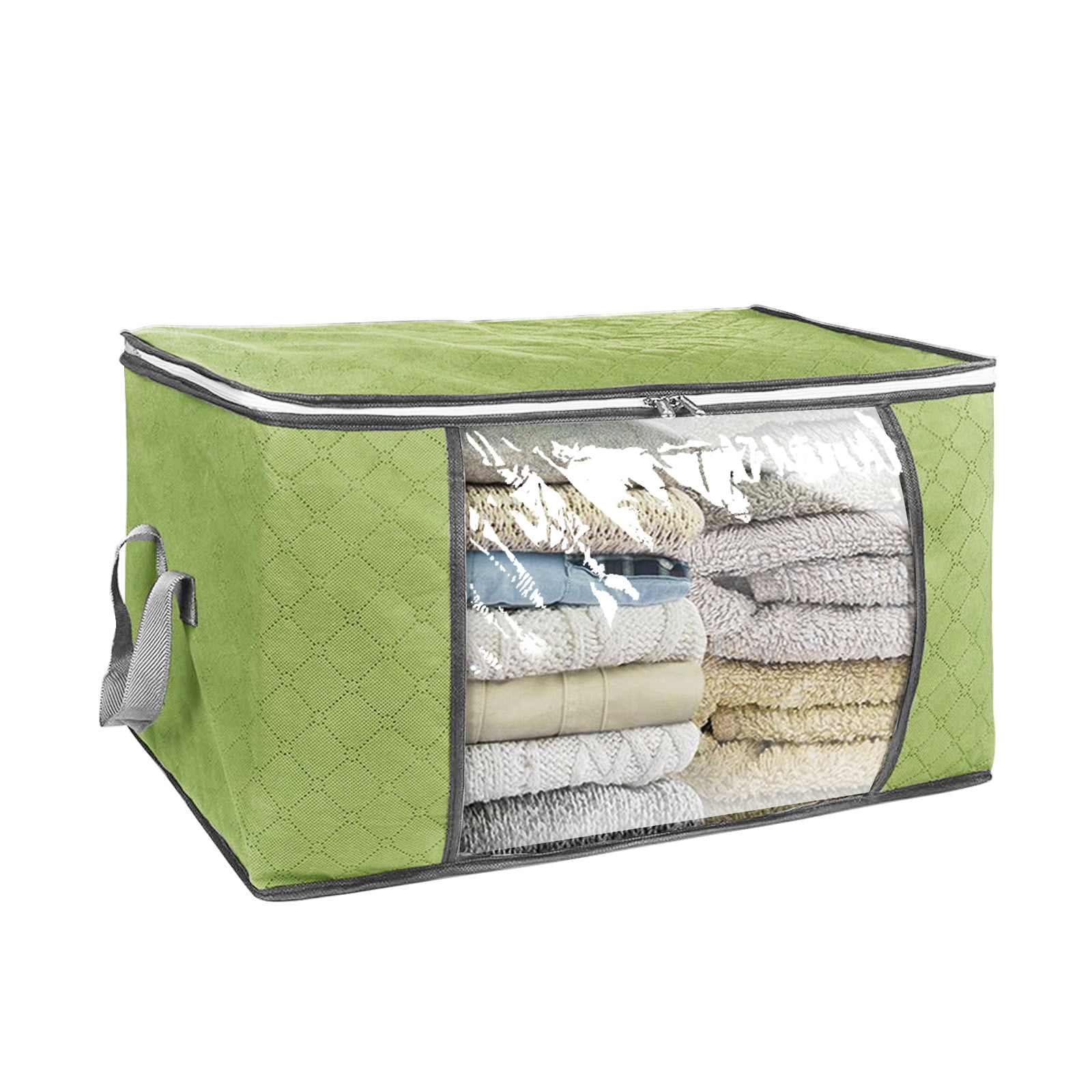EEEkit Clothes Storage Bag Organizer, 90L Large Capacity Closet ...