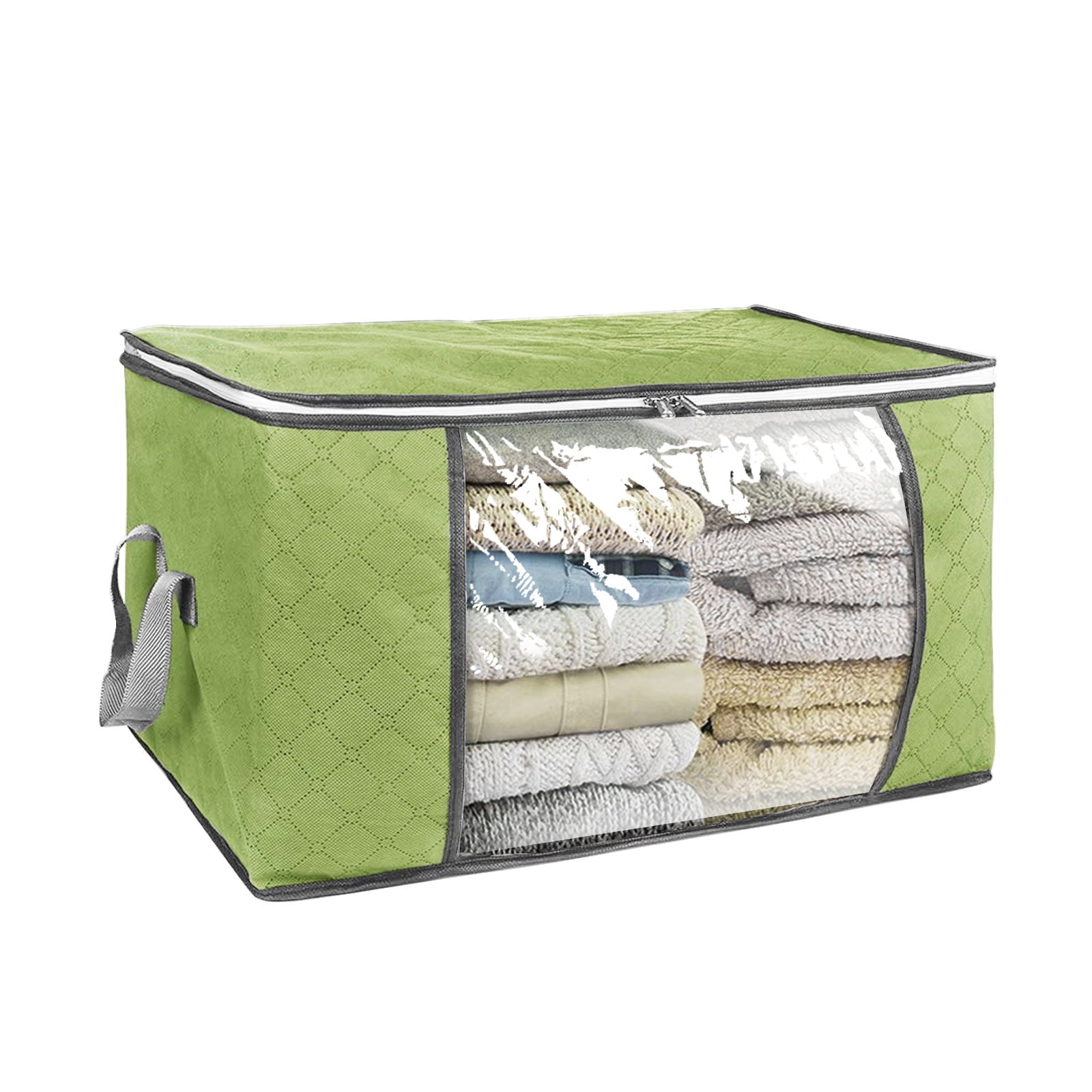 EEEkit Clothes Storage Bag Organizer, 90L Large Capacity Closet ...