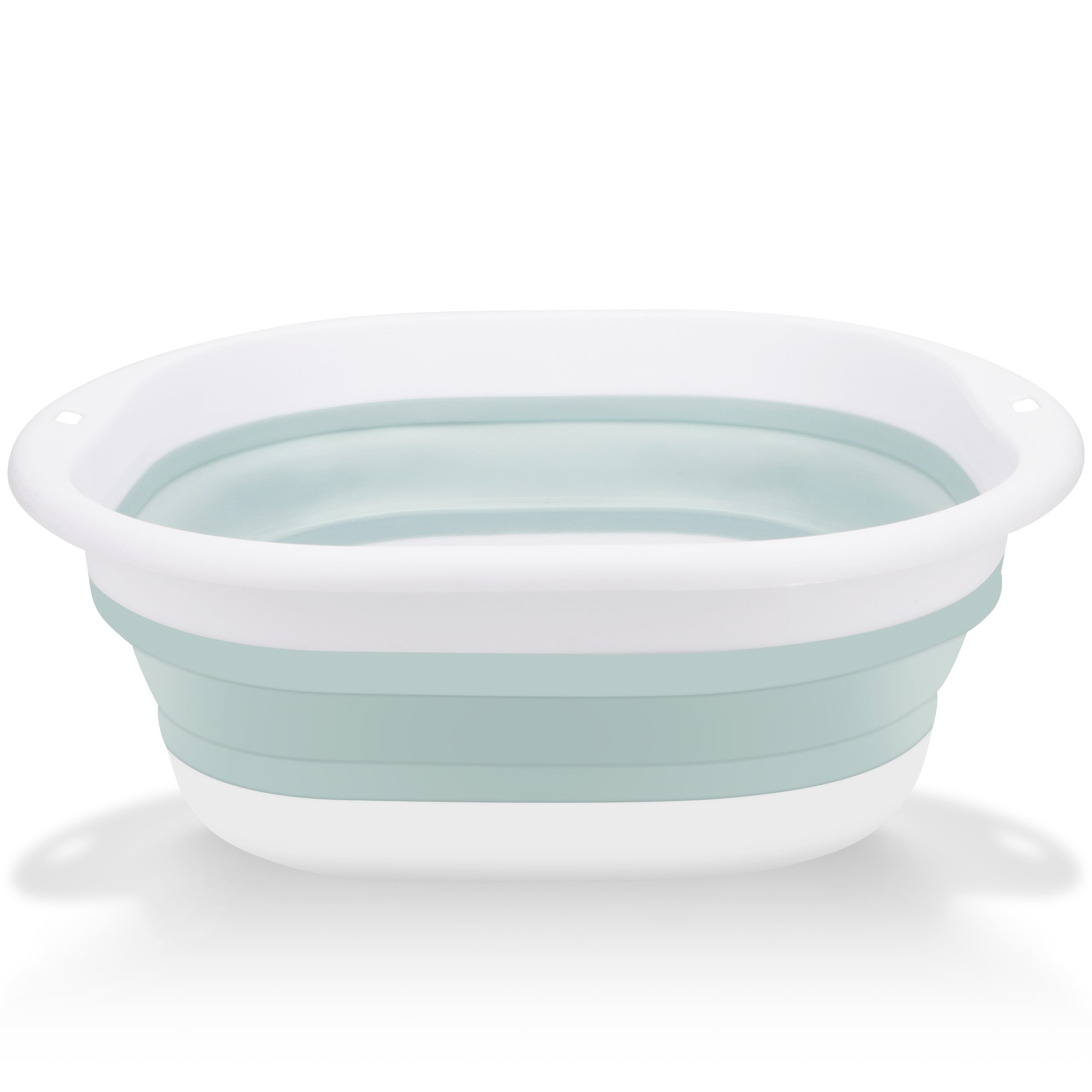 EEEkit Collapsible Dish Basin, Silicone Dish Washing Tub for Vegetable ...
