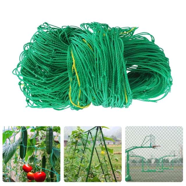 EEEkit Heavy-Duty Outdoor Nylon Trellis Netting,12'x6', Vegetable Plant ...
