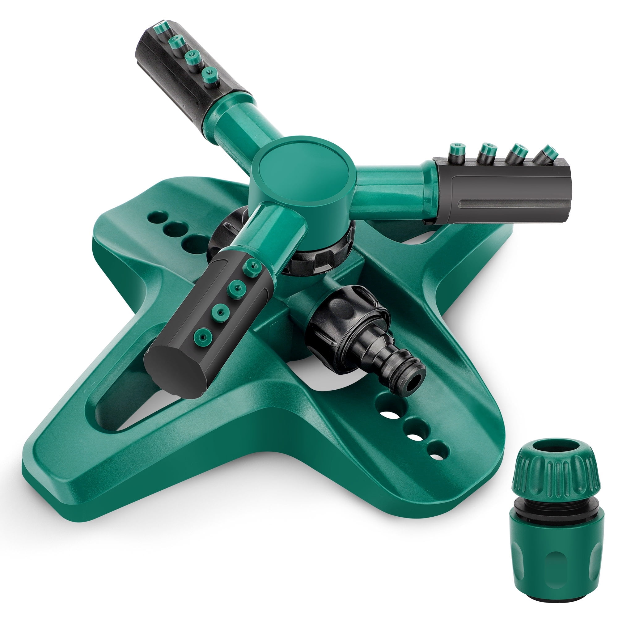 EEEkit Garden Sprinkler Covers up to 845 sq. ft., 360 Degree Automatic ...