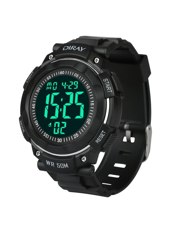 Large Face Digital Watch