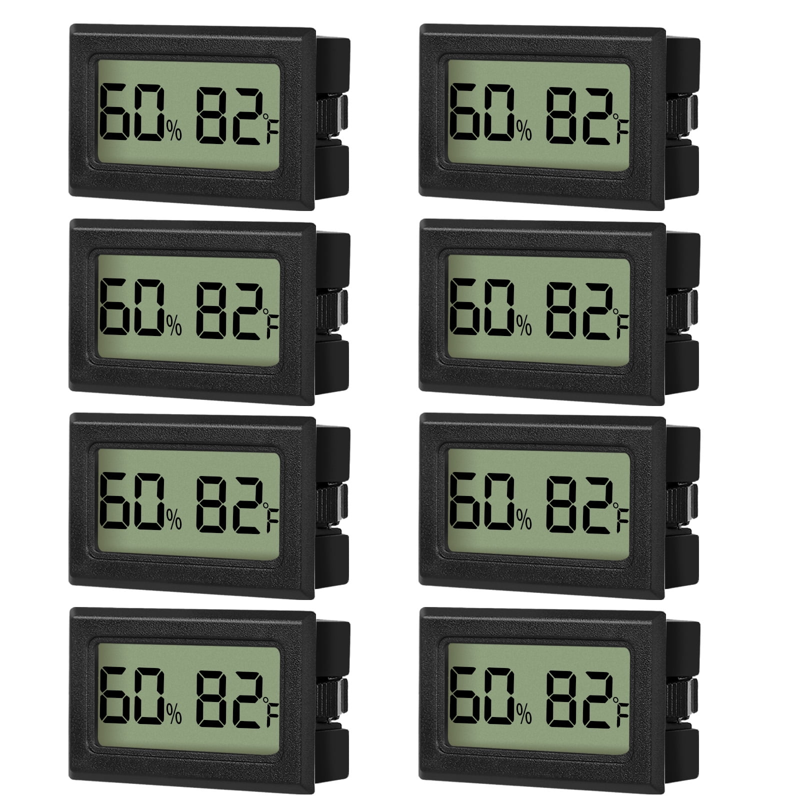 EEEkit Mini Digital Thermometer Hygrometers, 8pcs Indoor Temperature ...