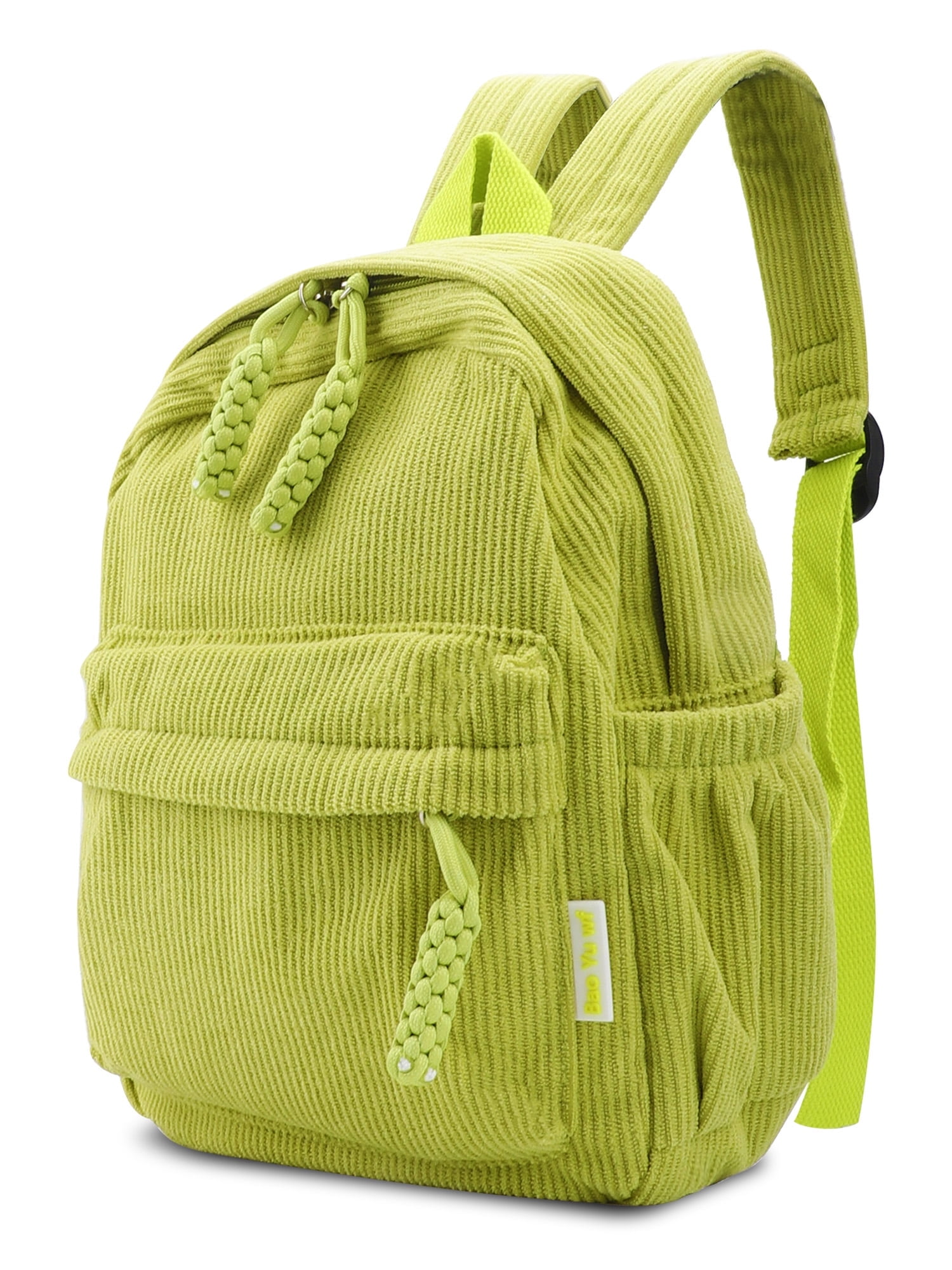 EEEkit Small Corduroy Backpack, Lightweight Travel Bag with Zipper ...