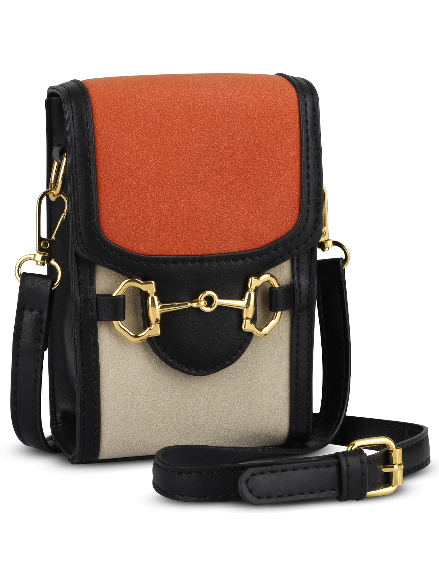 EEEkit Small PU Leather Cellphone Bag, Crossbody Phone Purse with ...