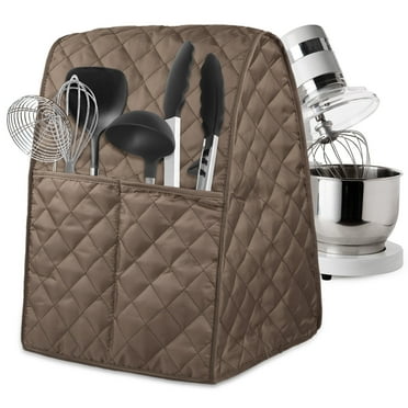KITCHENAID Fitted Tilt-Head Ticking Stripe Stand Mixer Cover with ...