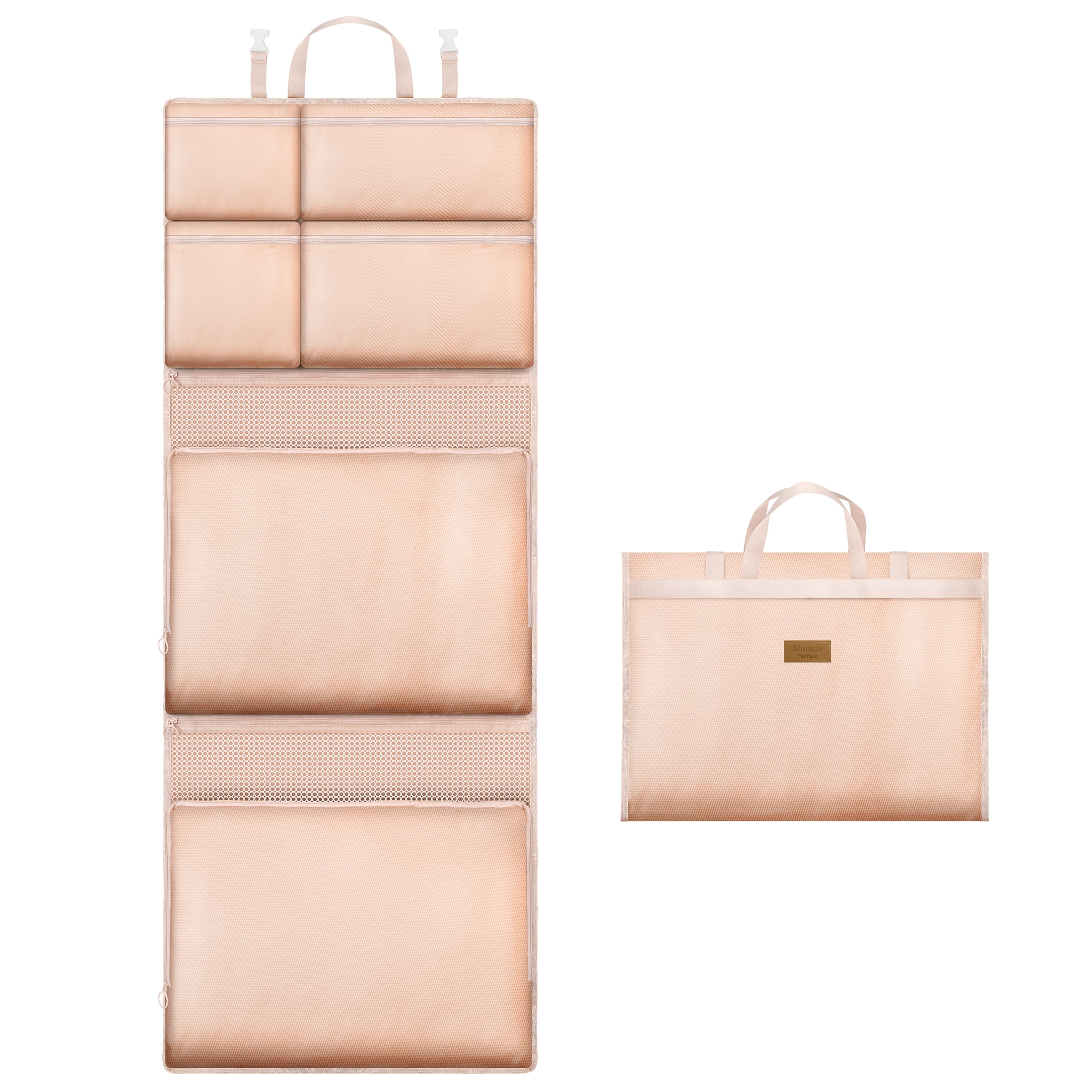 EEEkit Suitcase Organizer, 8 Pockets Hanging Travel Storage Bag ...