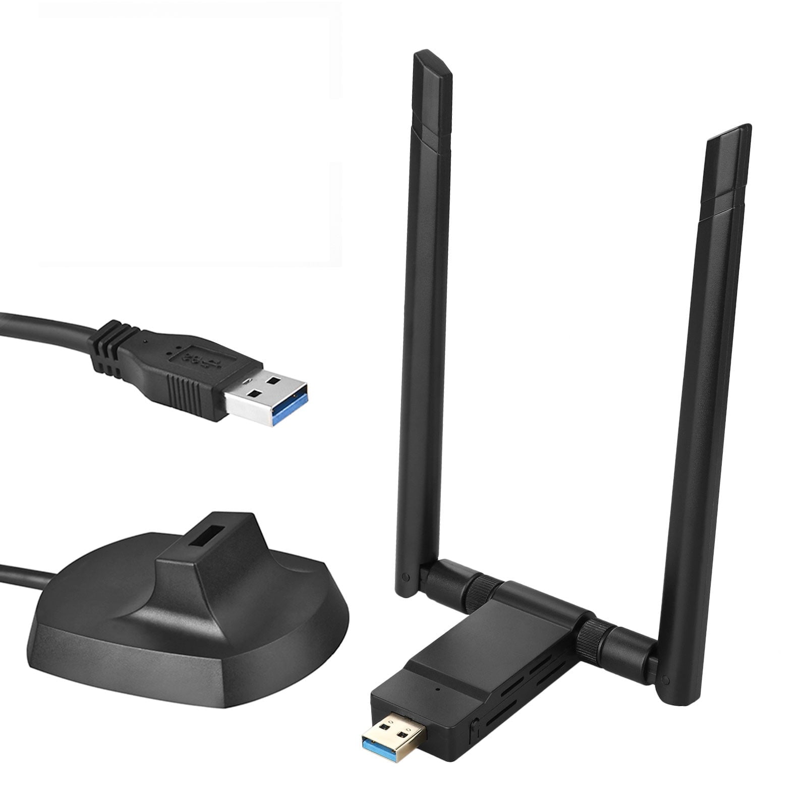EEEkit USB Wifi Adapter for PC AC1200Mbps Wireless Network Adapter for Desktop with 2.4GHz/5GHz ...