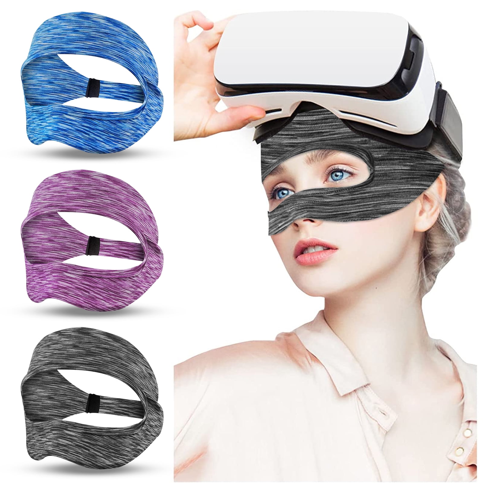 EEEkit VR Eye Mask Cover, Breathable Sweat Band Guard Fit for Oculus ...