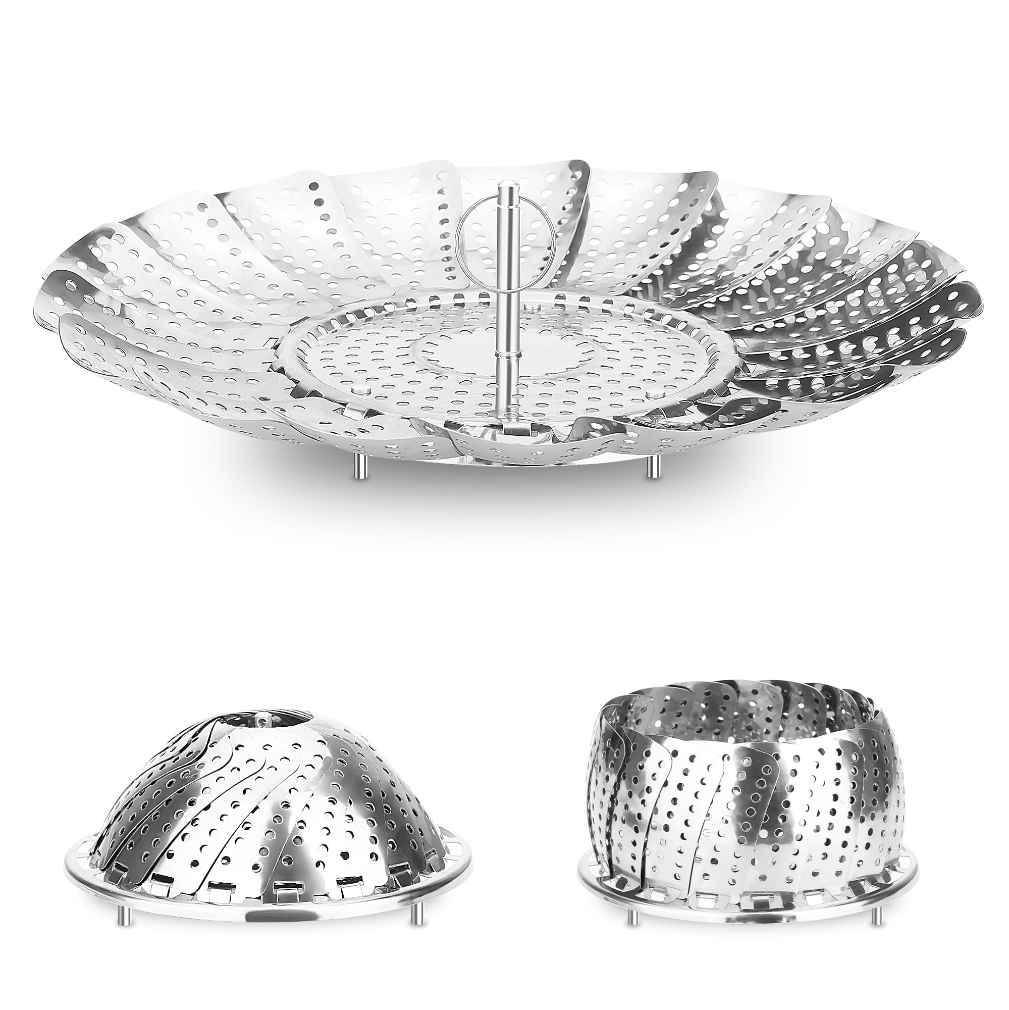 Starfrit 094296-006-0000 Stainless Steel Vegetable Steamer - Walmart.com