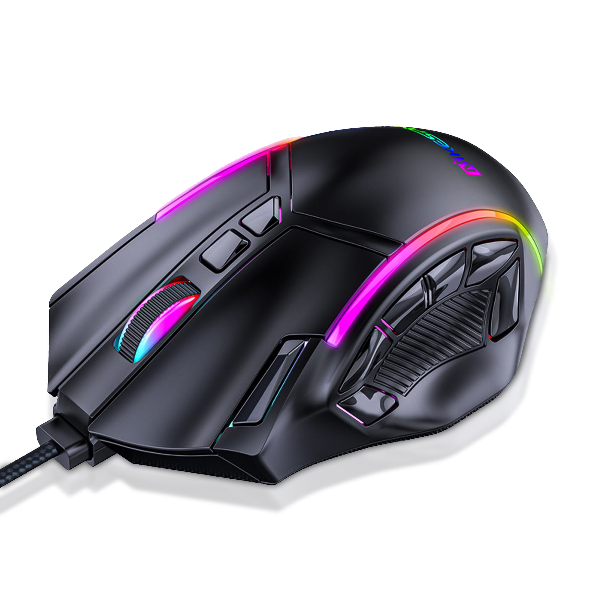 EEEkit Wired Gaming Mouse, USB Ergonomic Optical Mice with 13 RGB ...