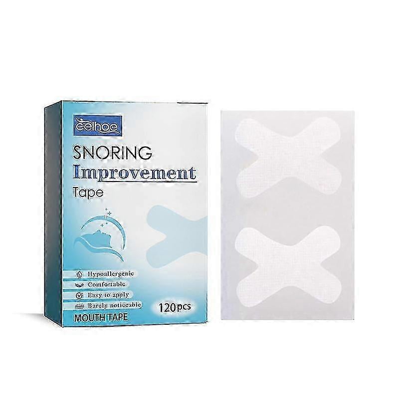 EELHOE Anti-snoring Tape Nasal Breathing Stickers Anti-opening Snoring ...