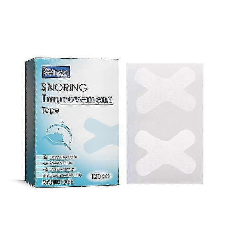 EELHOE Anti-snoring Tape Nasal Breathing Stickers Anti-opening Snoring ...