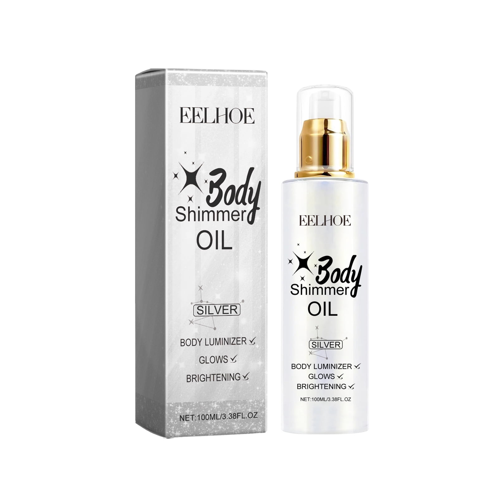 EELHOE Body Shine Oil High Shine Oil Body Repair Full Body Beach ...