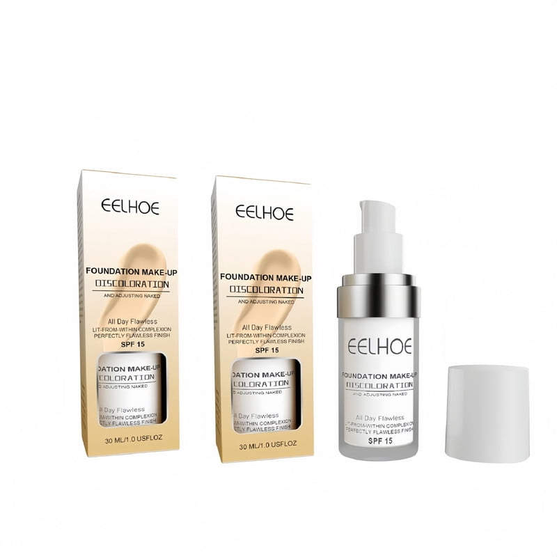 EELHOE Color-Changing Liquid Foundation Concealer Makeup, Hydrating ...