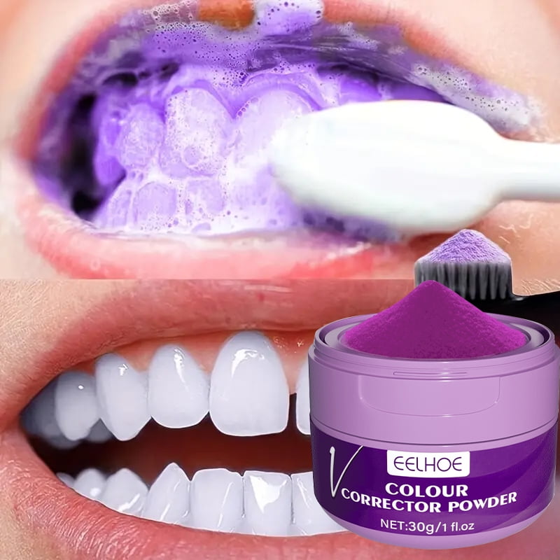 EELHOE Colour Corrector Powder Teeth Whitening Powder 30g/1 fl.oz ...