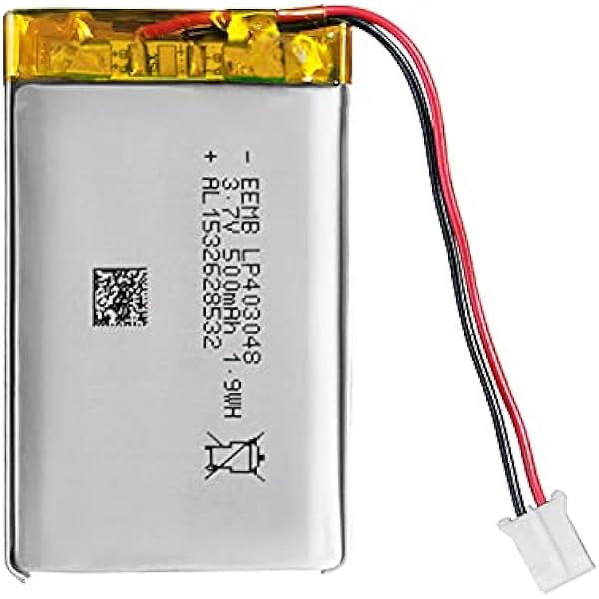EEMB 3.7V Lipo Battery 500mAh 403048 Lithium Polymer ion Battery ...
