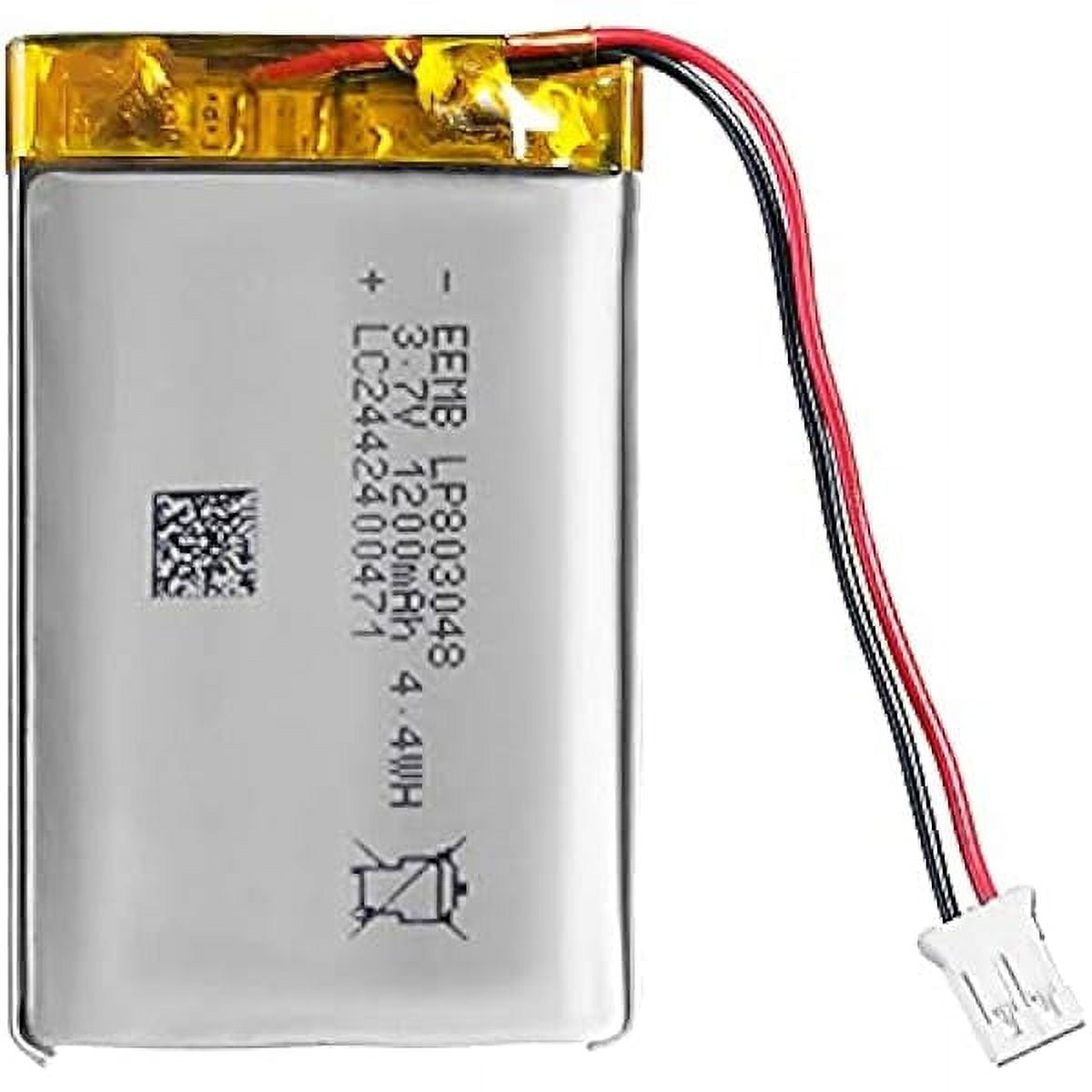 EEMB Lithium Polymer Battery 3.7V 1200mah 803048 Lipo Rechargeable ...