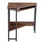 EEPHO Triangle Computer Desk,Corner Desk With Smooth Keyboard Tray ...