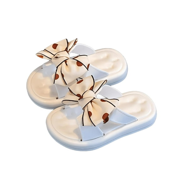 EESK Cute Bow Summer Slippers for Girls Clean Girl Aesthetic Safe ...