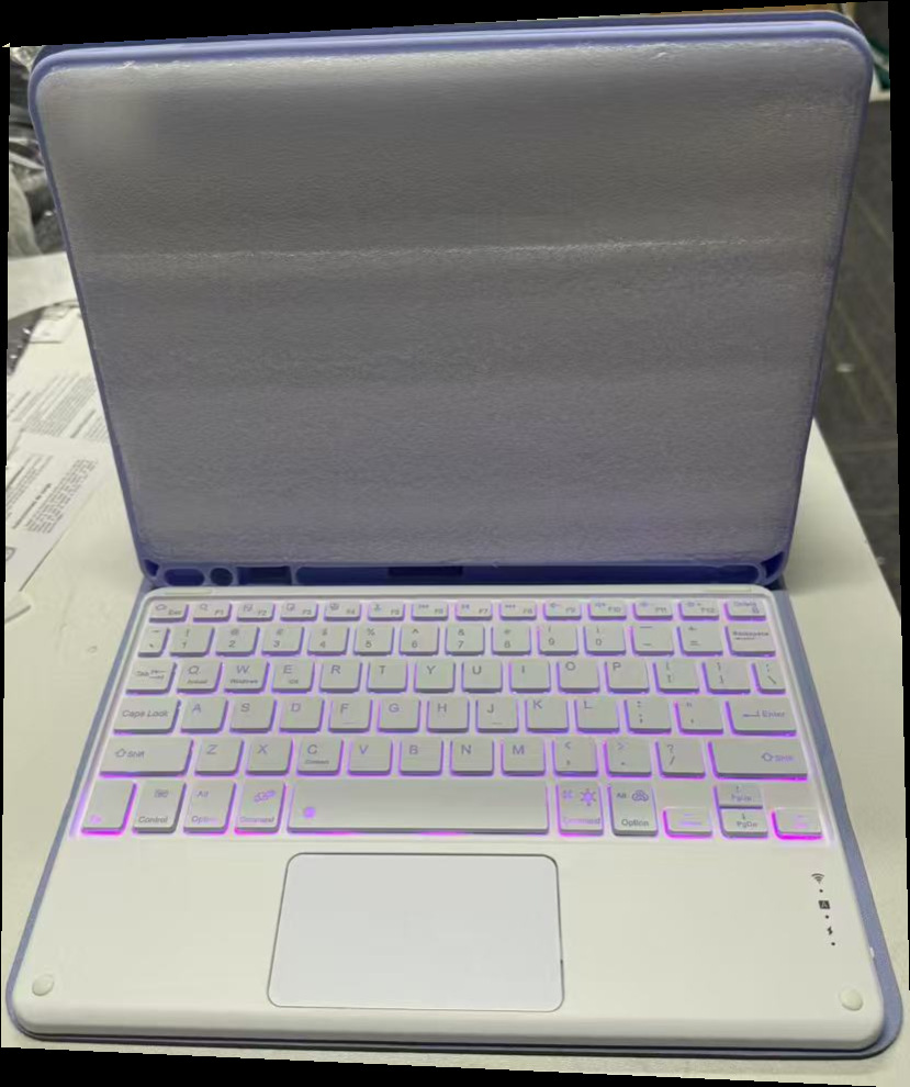 EESK For2025Ipad11th Tablet Wireless Bluetooth Touch Backlight Keyboard ...