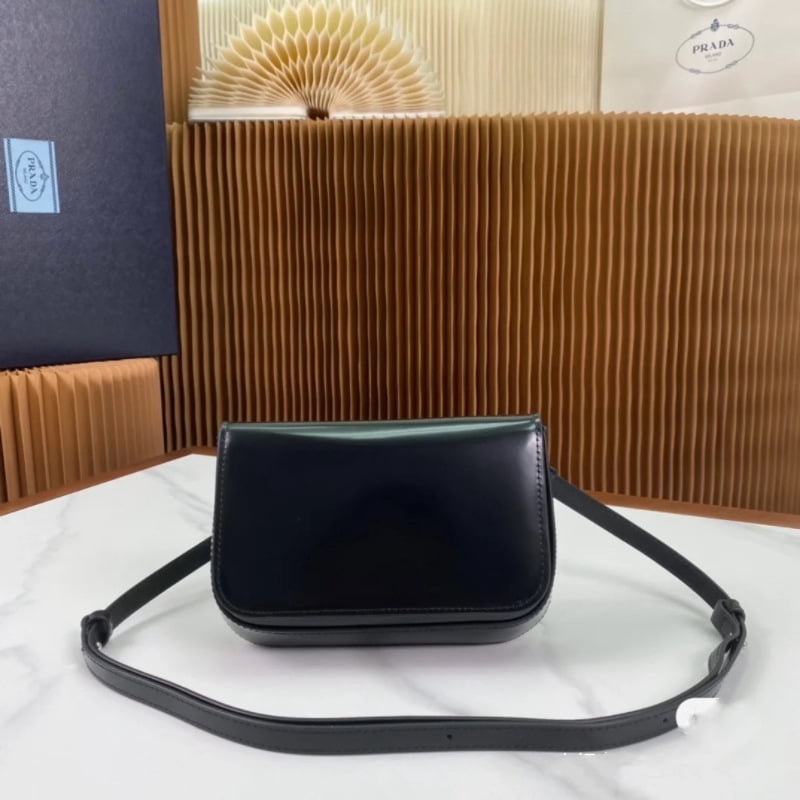 EESK Small square bag 2025 new bright leather women's bag advanced ...