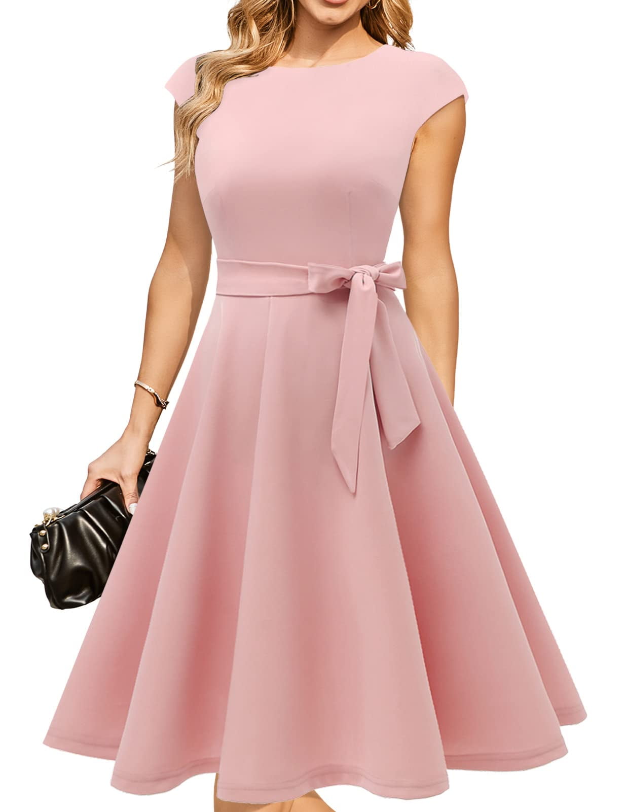EESK Women's Cocktail Dresses, Formal Wedding Guest Modest Church ...