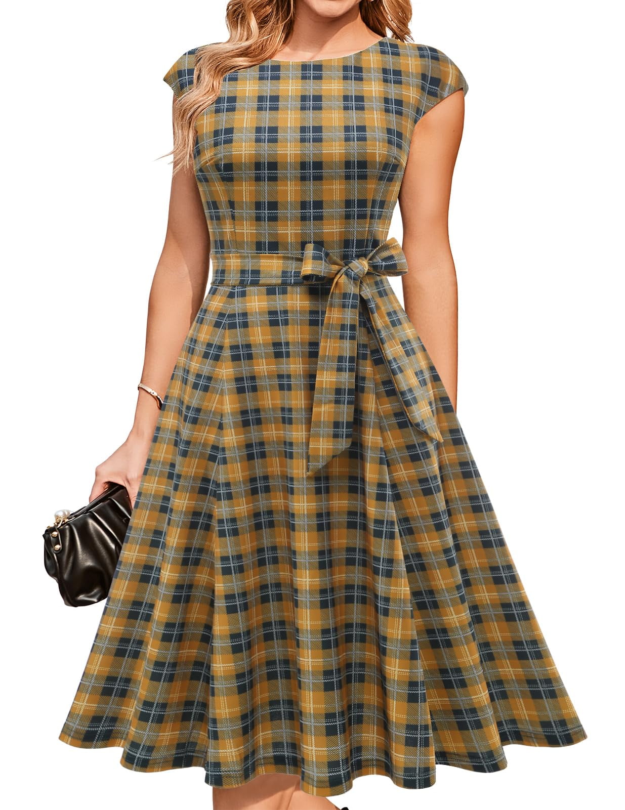 EESK Women's Cocktail Dresses, Formal Wedding Guest Modest Church ...