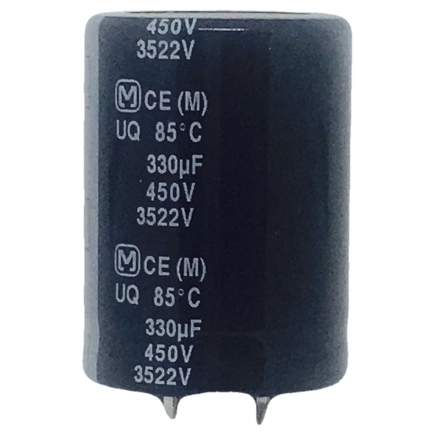 EET-UQ2W331DA Capacitor Alum 330UF 20% 450V Snap - Walmart.com