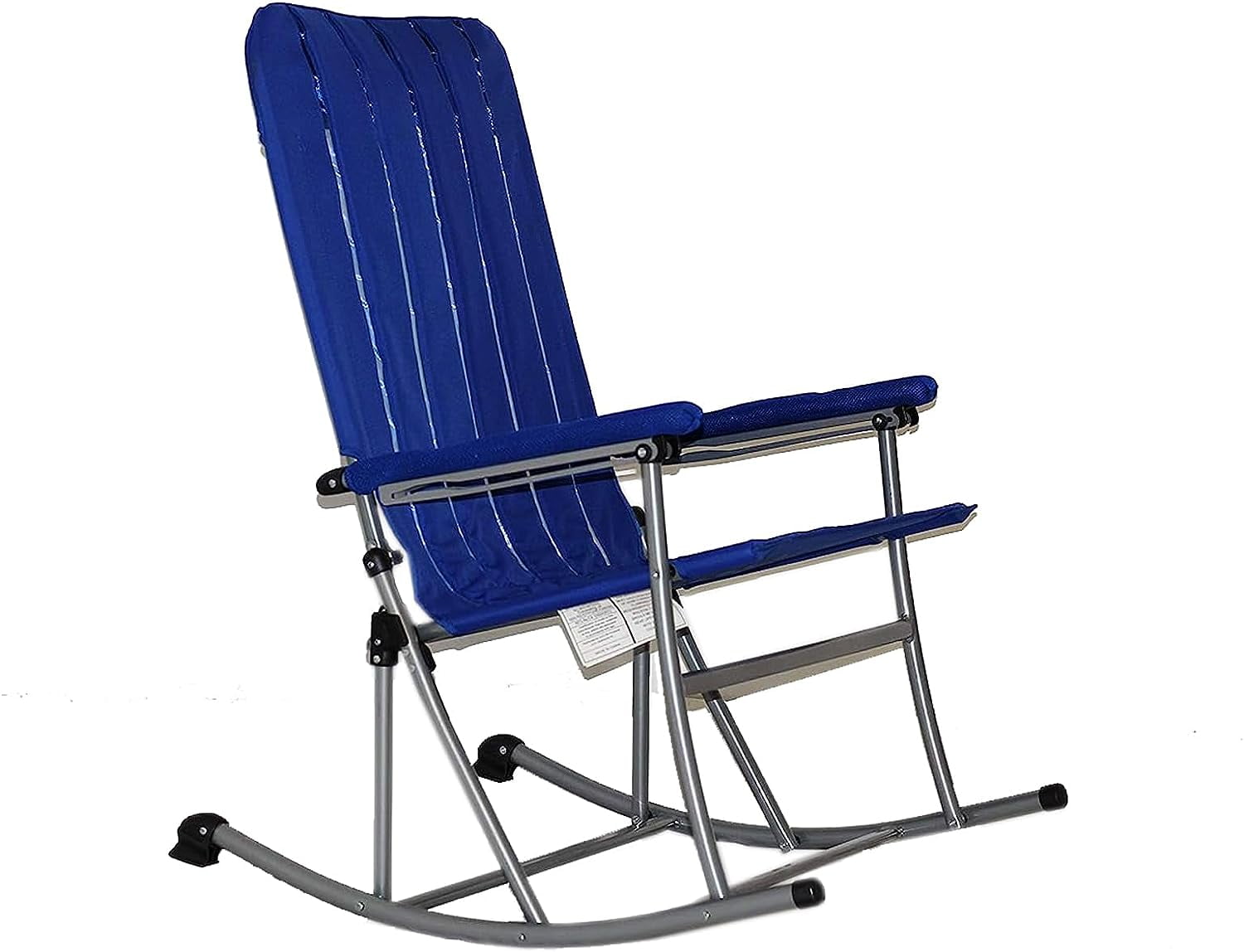EEZ RV Products Premium Patio/Outdoor Folding Rocking Chair - Blue ...