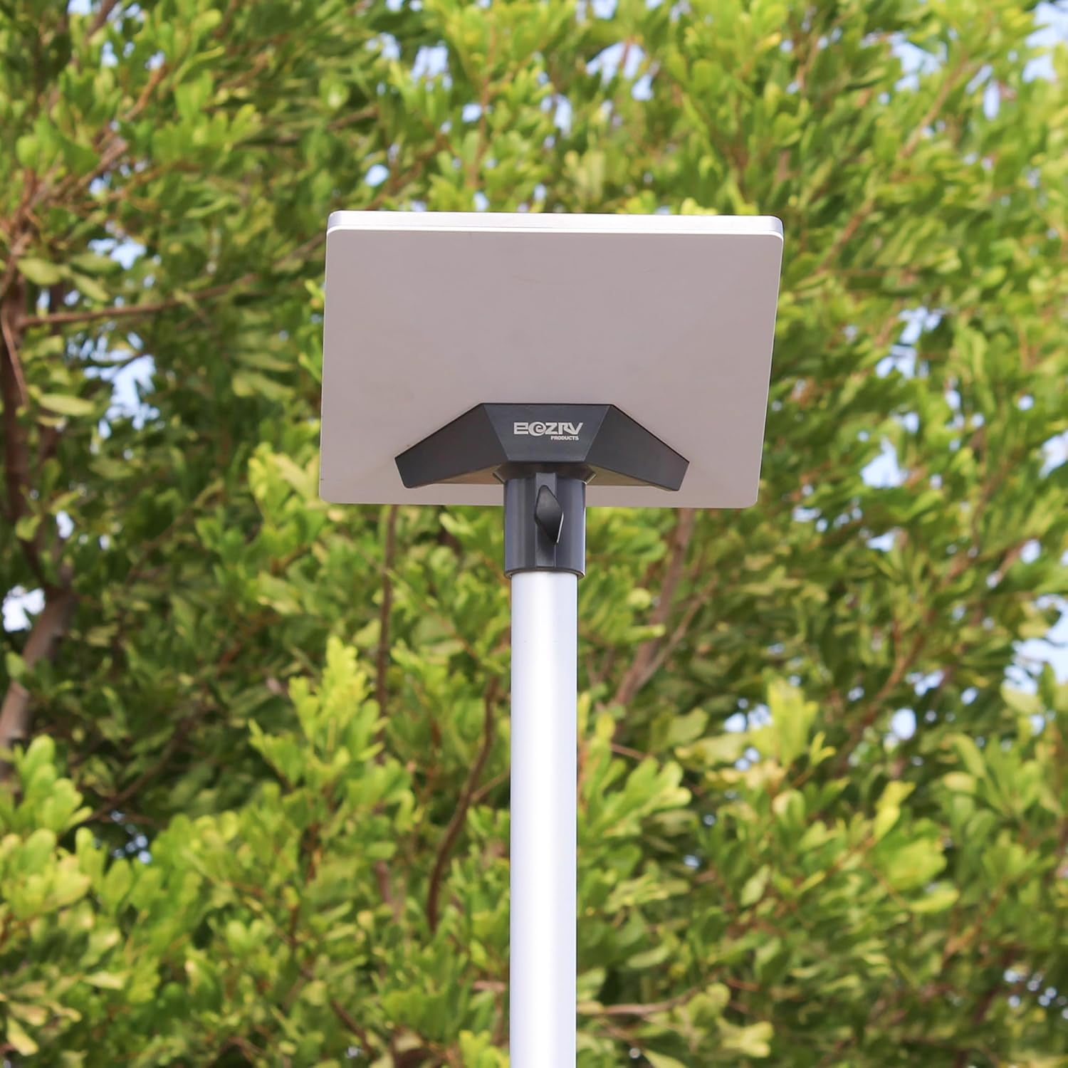 EEZ RV Products Retractable Aluminum Pole (16 Gauge)-10ft with Starlink ...