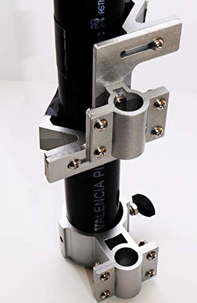 EEZ RV Products Starlink and Flagpole RV Ladder Mount Aluminum Holdup ...