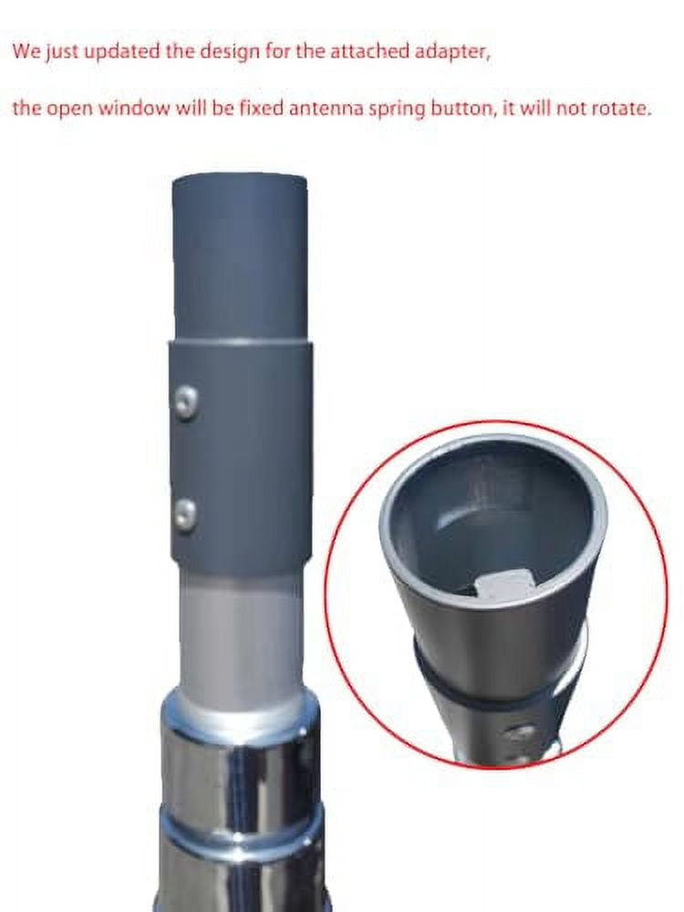 EEZ RV-Retractable Aluminum Pole 10 ft Starlink Gen2/V2 Adapter ...