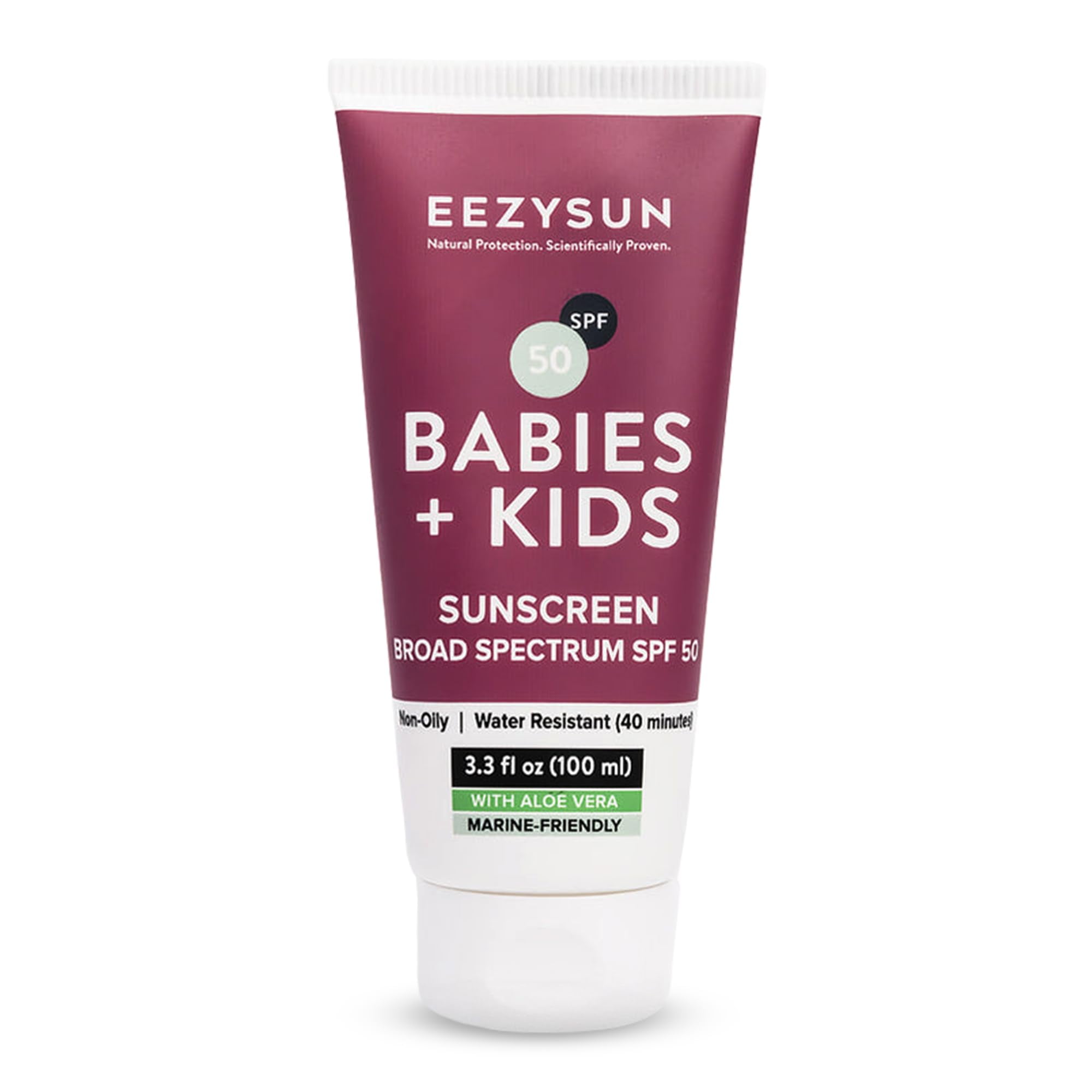 EEZYSUN Babies & Kids SPF 50 Mineral Sunscreen | Dermatologically ...