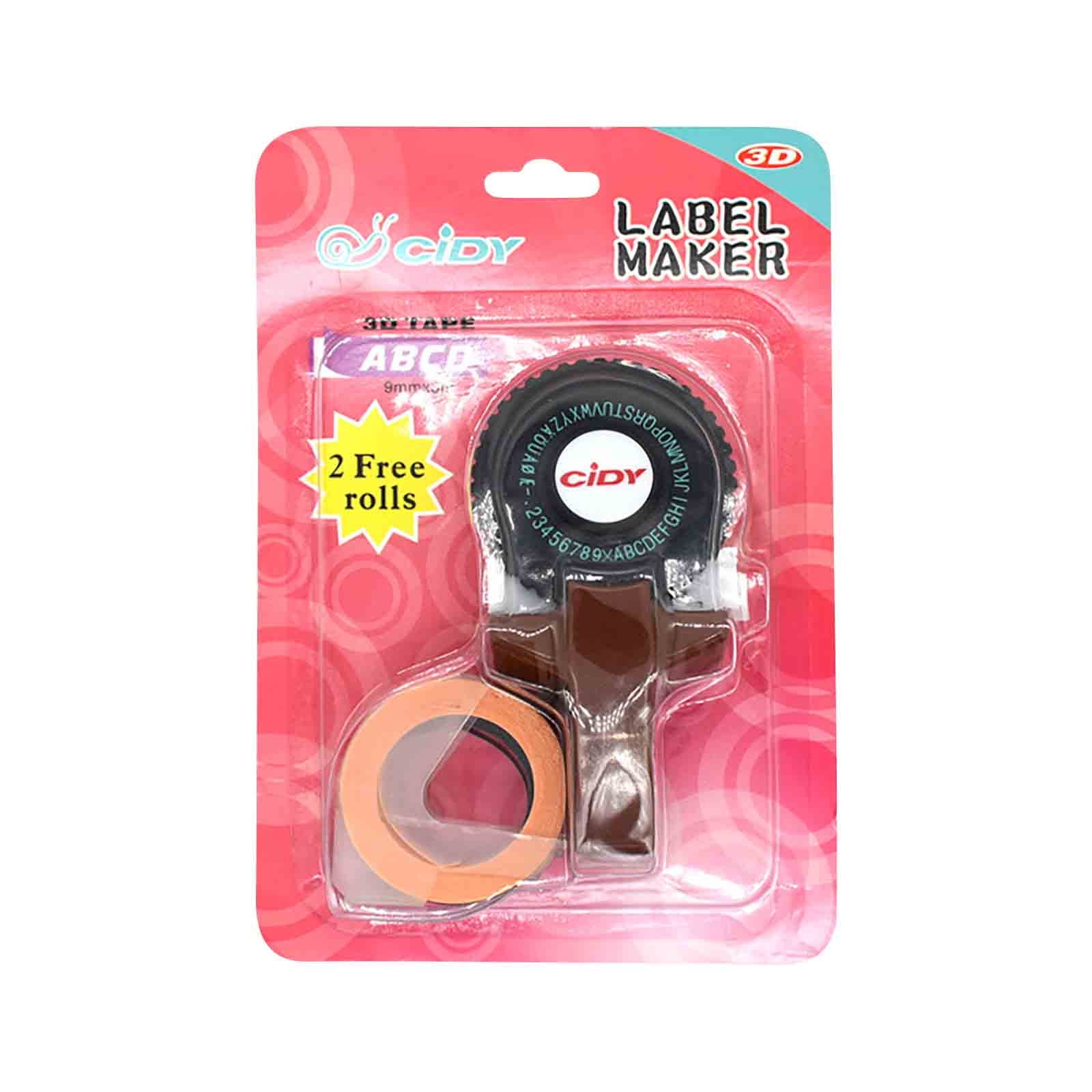 EEmbossing Label Maker Machine with Tapes, 2024 Upgrade Version Vintage ...