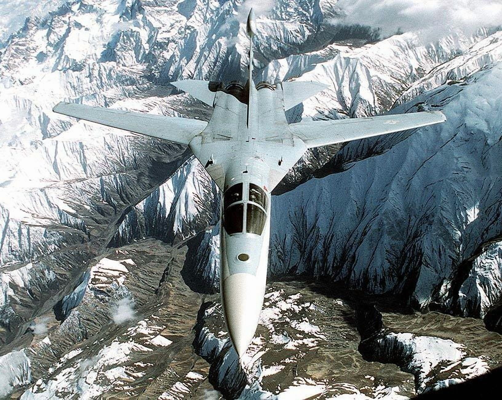 EF-111 Raven Over Northern Iraq - 20x30 Inch Glossy Laminated Aviation ...