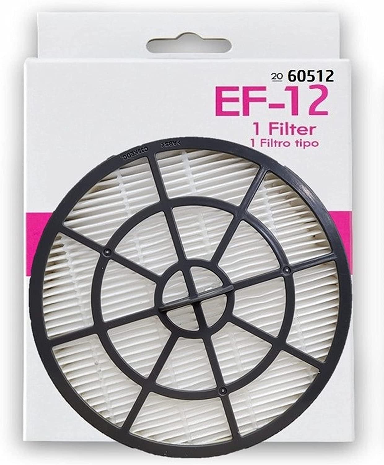 EF-12 HEPA Media Filter Compatible with Kenmore Vacuum Cleaners ...