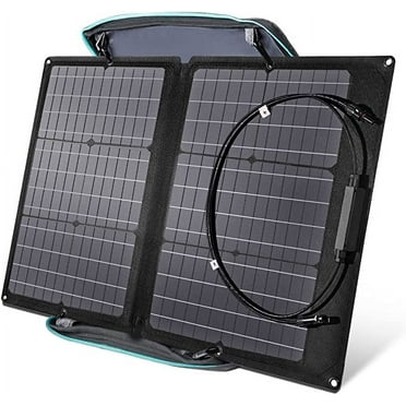 SP100 100W Portable Solar Panel with Adjustable Kickstand, Foldable ...