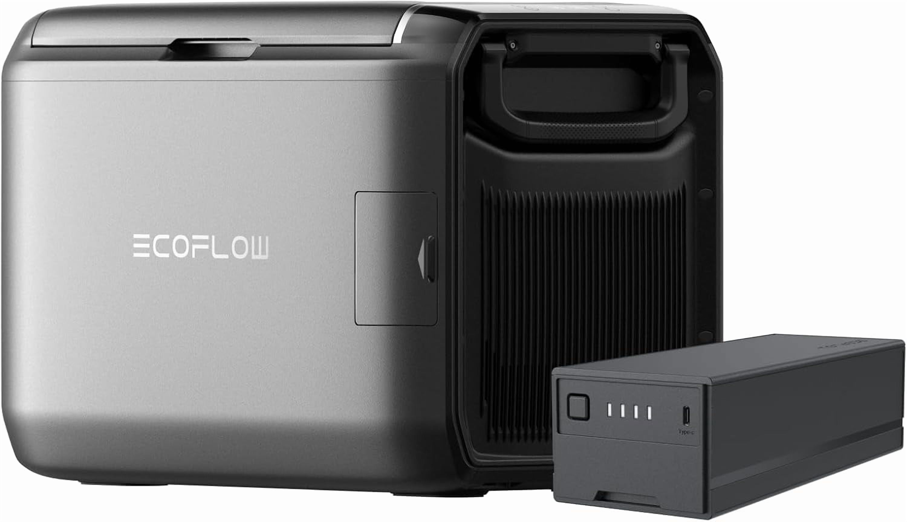 EF EcoFlow GLACIER Classic 35L Portable Fridge Freezer with Battery ...