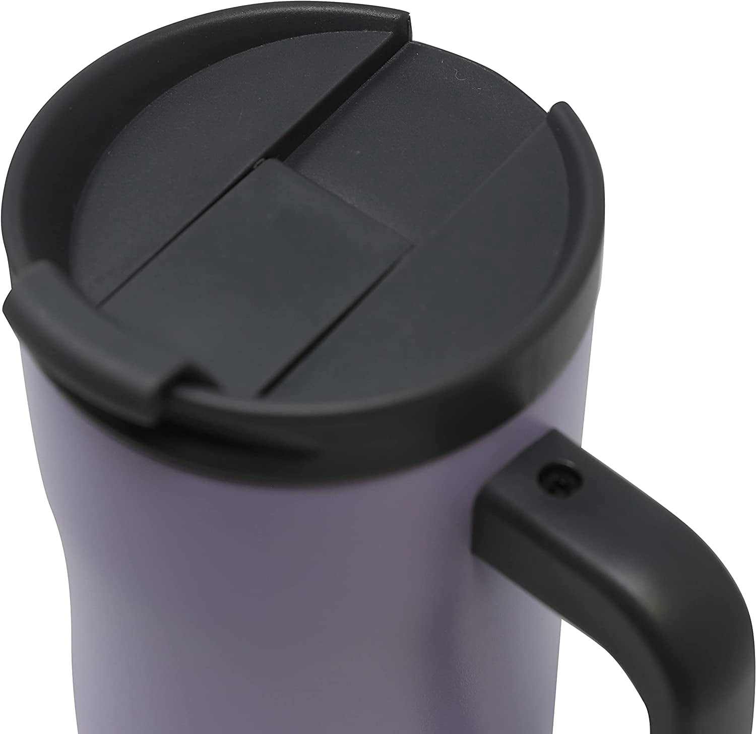EFEMF-14 oz Insulated Coffee Mug with Handle - Stainless Steel Thermo ...