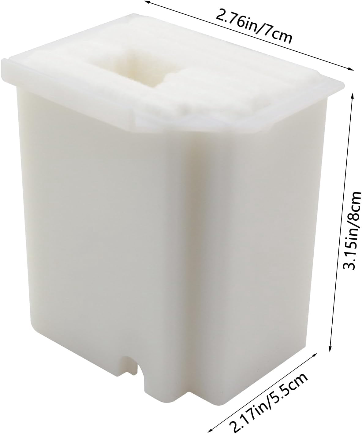 EFEMF-2PCS Waste Ink Pad Replacement 2.76x2.17inx3.15in for ET-2800 ET ...