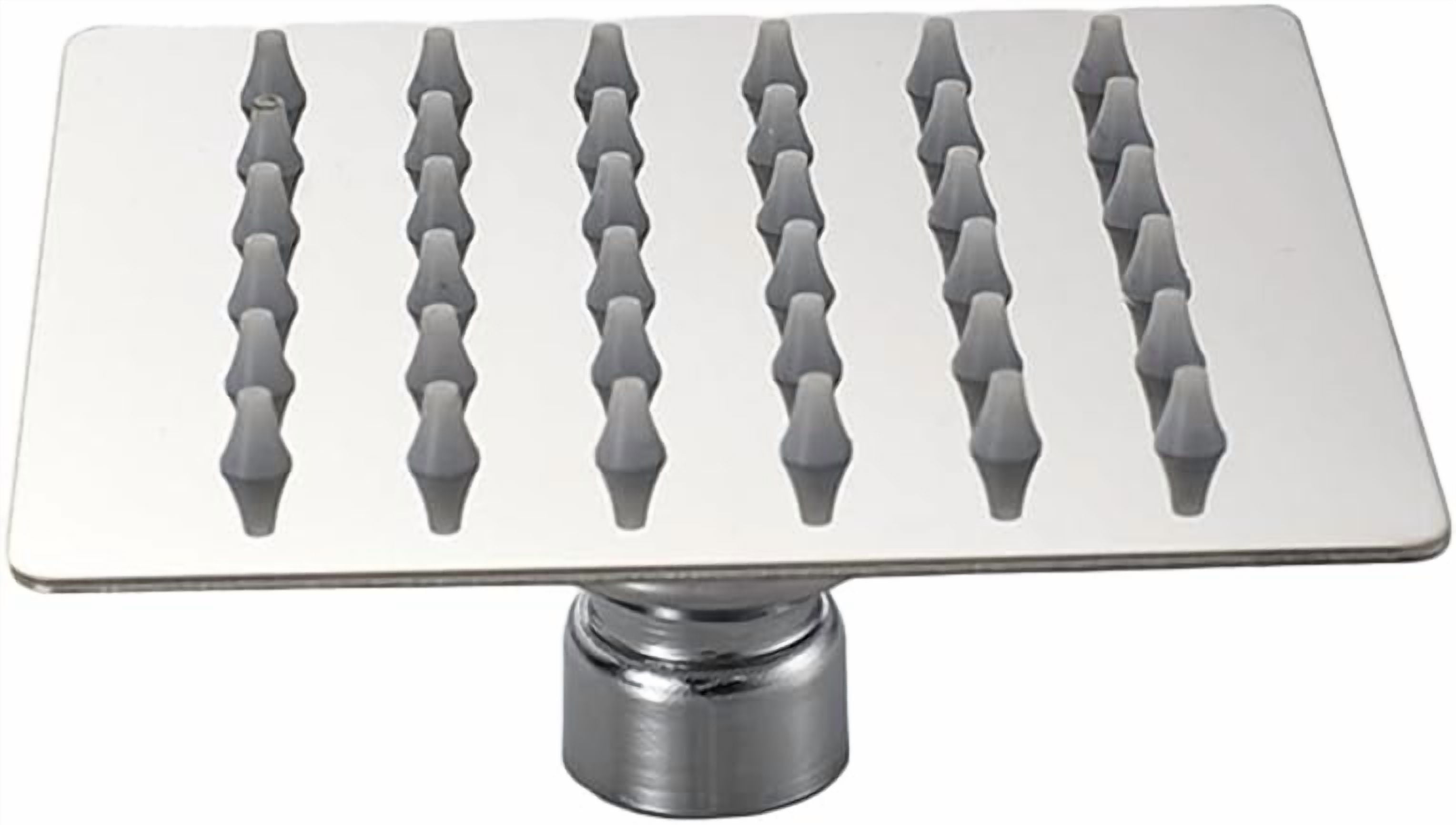 EFEMF-4 Inch Square Rainfall Shower Head High Pressure Stainless Steel ...