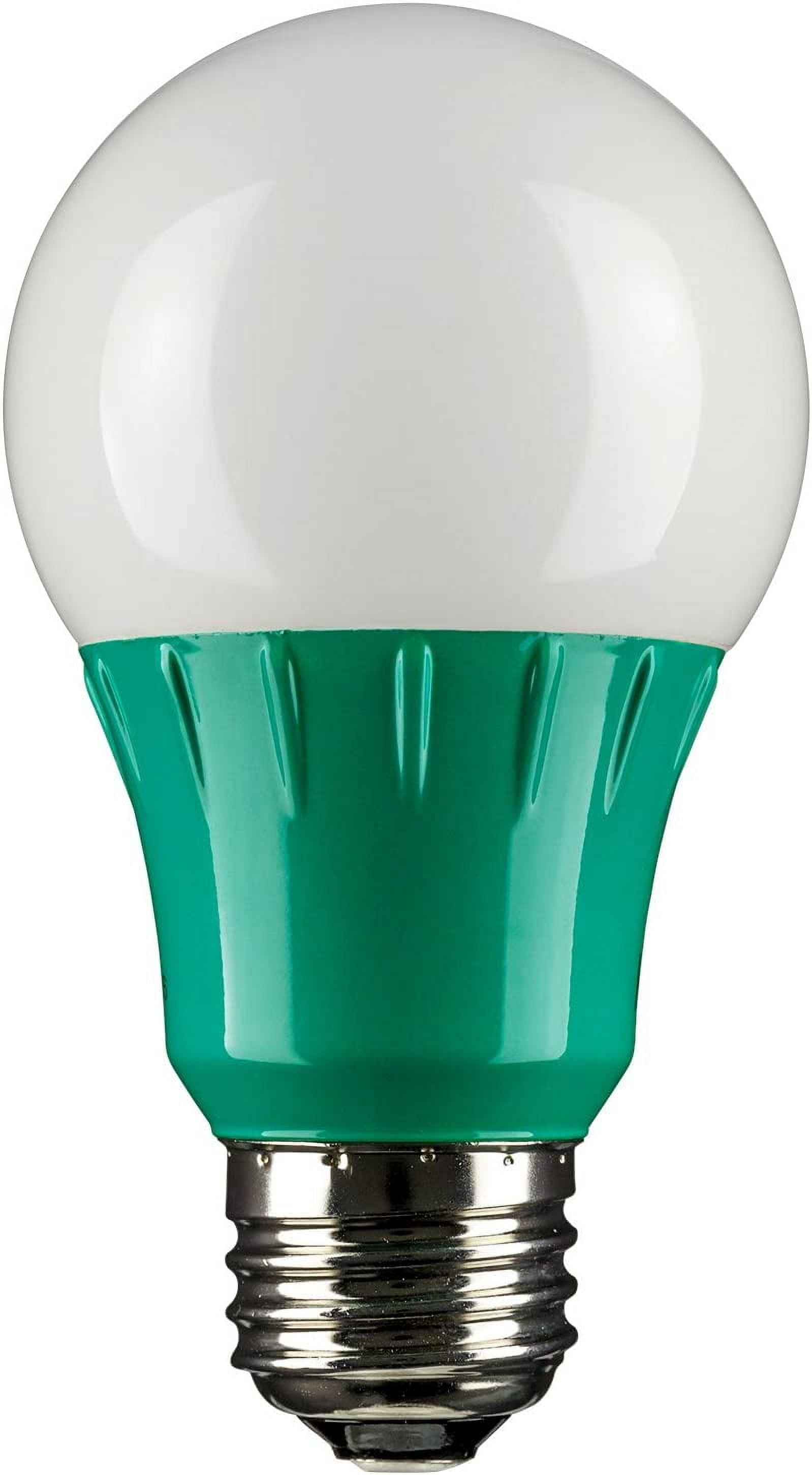 EFEMF-40451 LED A19 Colored Light Bulb, 3 Watts (25w Equivalent), E26 ...