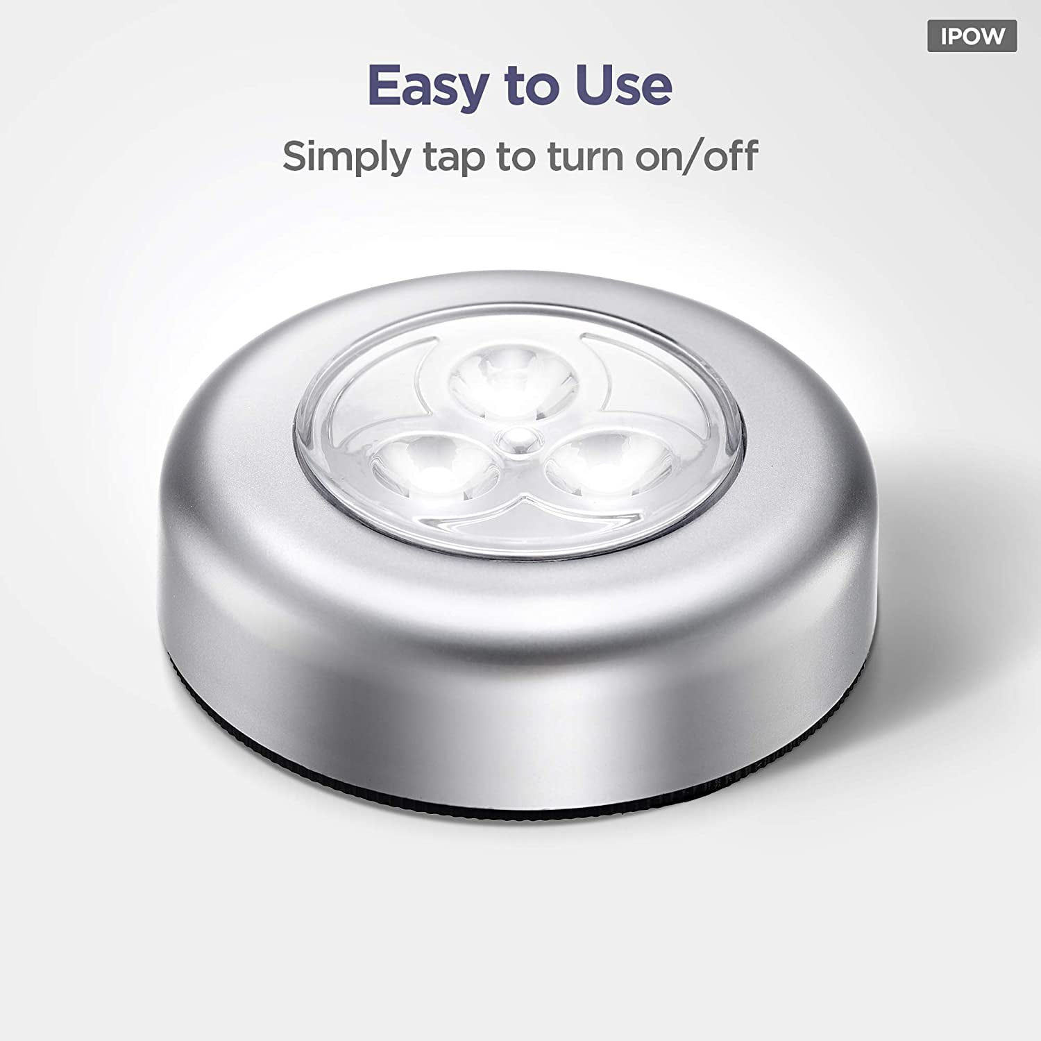 EFEMF-5 Pack LED Battery-Powered Wireless Night Light Stick Tap Touch ...