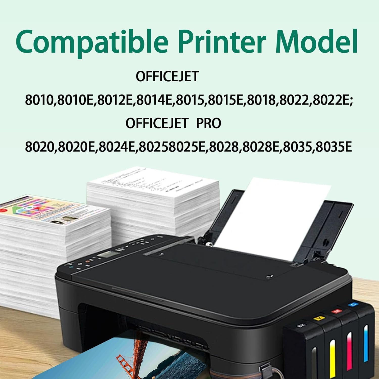 EFEMF-910 910XL 3JB41AN Ink Cartridges Use for OfficeJet Pro 8010e ...