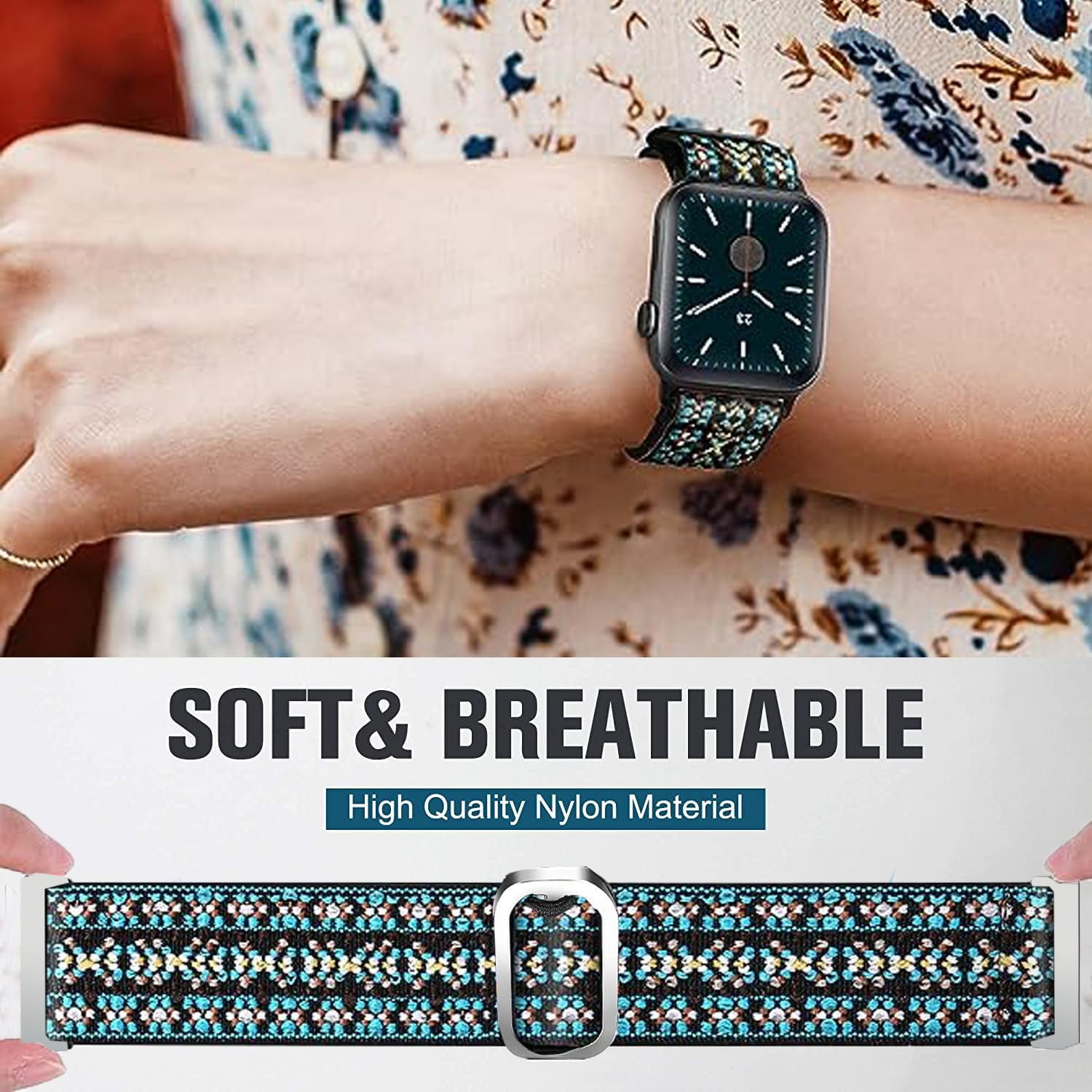 EFEMF-Compatible with Cubitt Viva Pro Smart Watch Band, Stretch ...