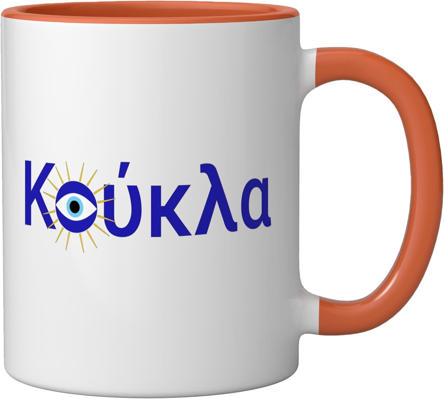 EFEMF-Koukla in Greek Evil Eye Greece Pride Greek Woman Girl Ceramic ...