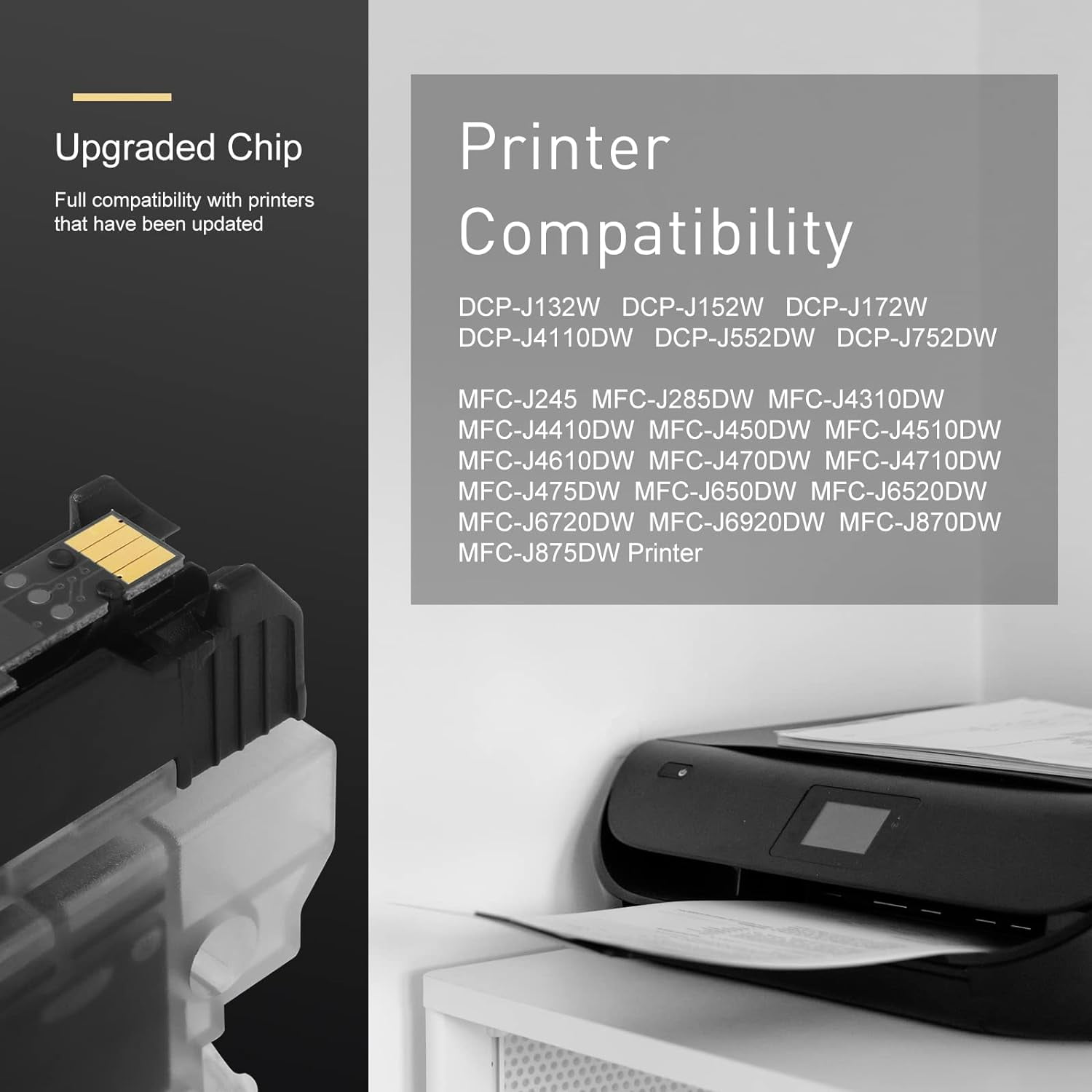 EFEMF-LC103 Ink Cartridges for Brother Printer Compatible for Brother ...