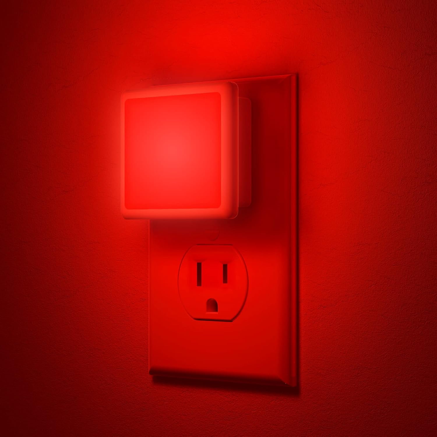 EFEMF-Red Night Light, Red NightLight[2 Pack],0.3W LED Night Light with ...