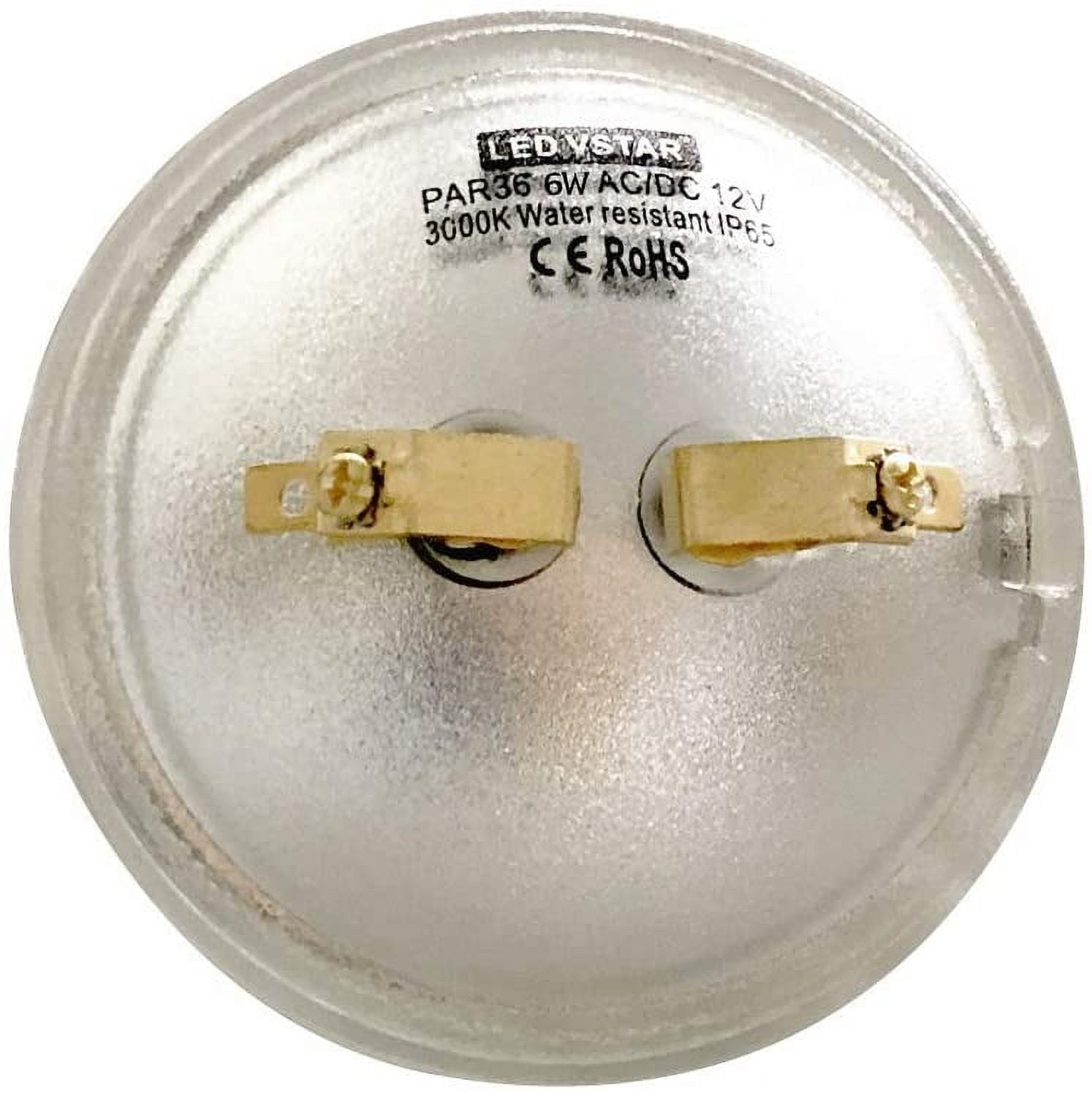 EFEMF-Vstar® PAR36 LED Bulb 6W 600-700LM,Multi-Purpose Base,3000K,12V ...
